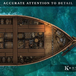 Sailing Ship Battlemap: Multi-deck RPG Map (digital Download) - Etsy