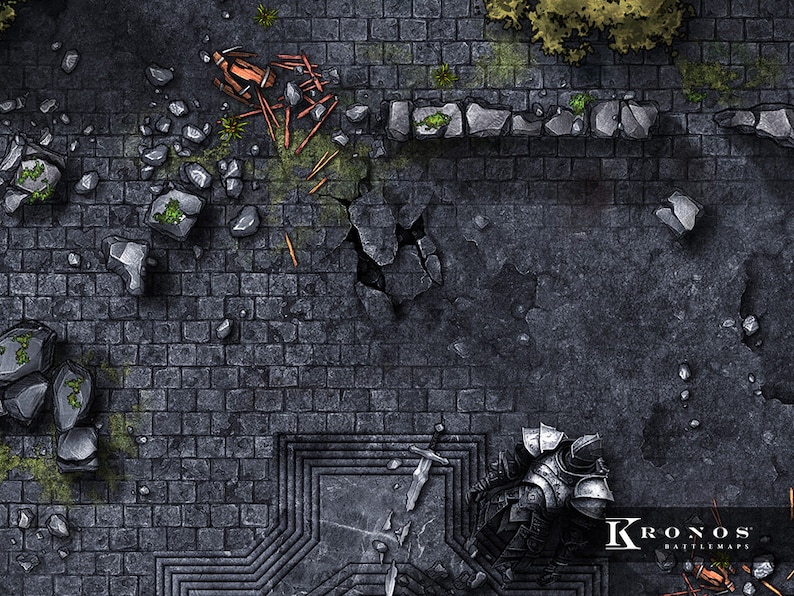 Castle Ruins III Battlemap, 4k,dnd Battle Map, D&D, Battle Map ...