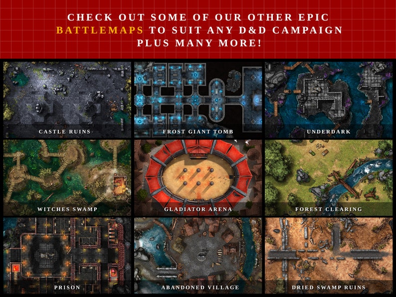 Underdark Serpents Pass Battle Map: 40x30 Dnd 5e (digital Map) - Etsy