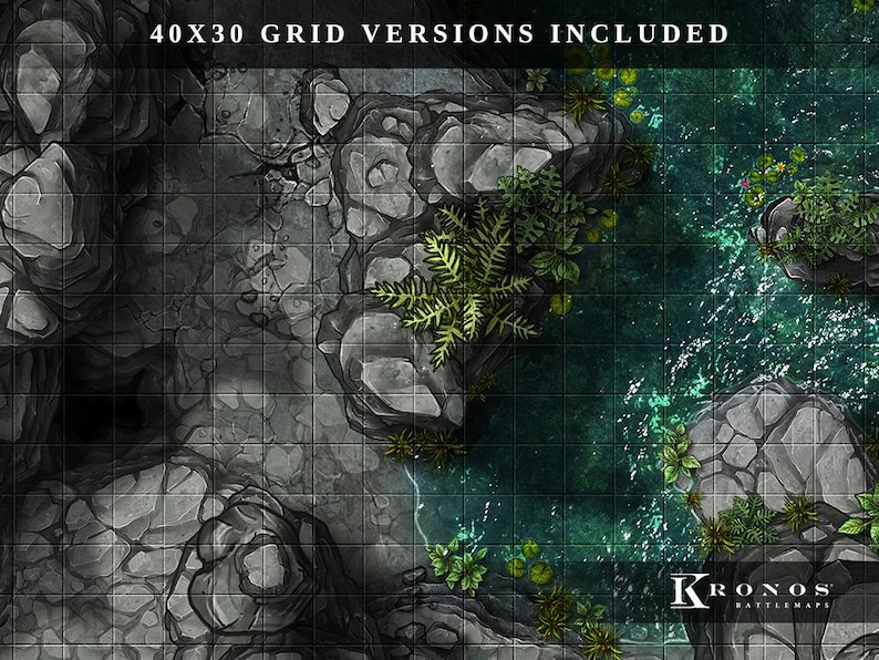 Monster's Lair Digital Battlemap, Dnd Battle Map, Digital Battle Map ...