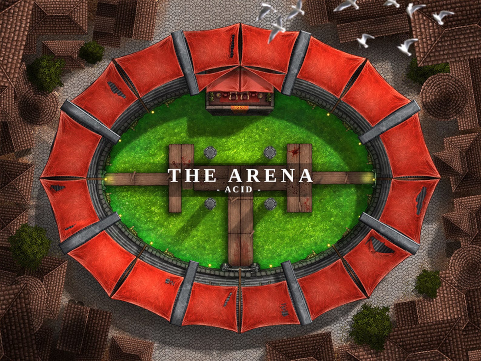 The Arena Variations Battlemap, Battle Map, D&D Battle Map, Dungeons ...