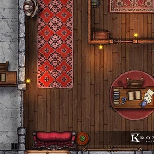 Insane Asylum Prison Battlemap, Dnd Battle Map, D&D, Dungeons and ...