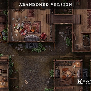 City Slums Battlemap: Dnd 5e Digital Map (VTT) - Etsy