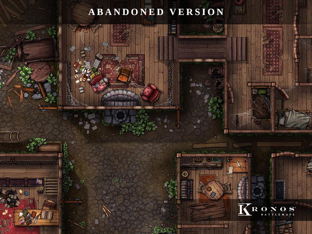 City Slums Battlemap: Dnd 5e Digital Map (VTT) - Etsy