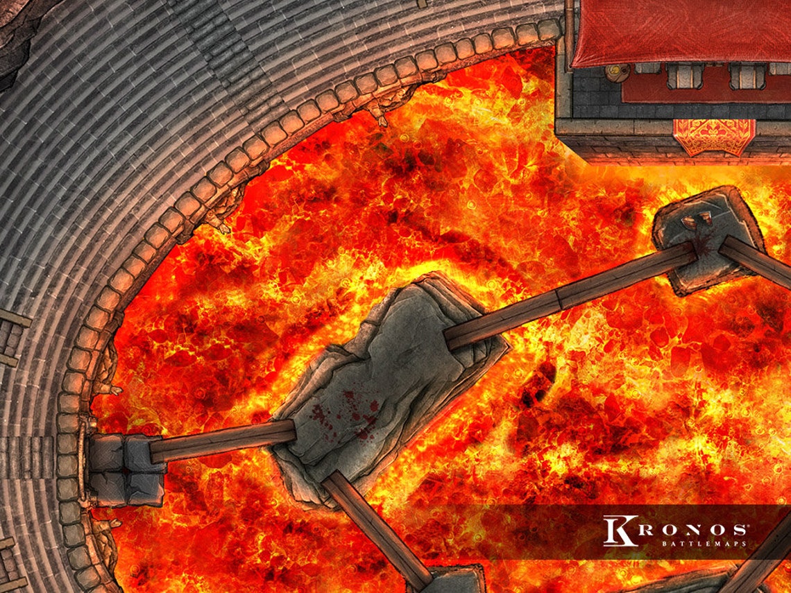 The Arena Variations Battlemap, Battle Map, D&D Battle Map, Dungeons ...