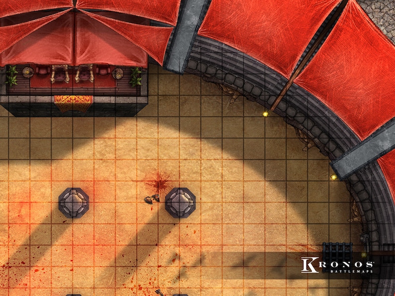 The Arena, Battlemap, Dnd Battle Map, D&D, Battle Map, Dungeons and ...