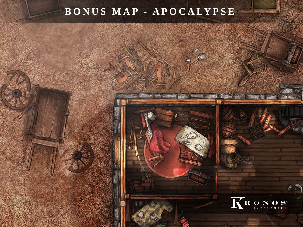 The Farm Battlemap, Dnd Battle Map, D&D, Battle Map, Dungeons and ...