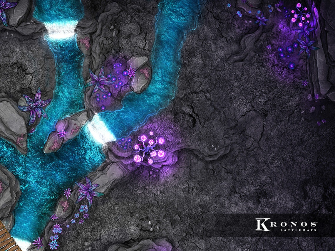 The Underdark Digital Battlemap, Dnd Battle Map, D&D, Dungeons and ...