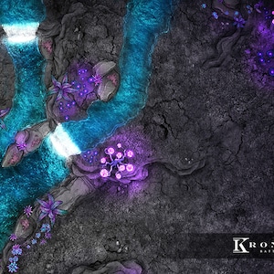 Underdark Battle Map: 40x30 Dnd Encounter (digital Map) - Etsy