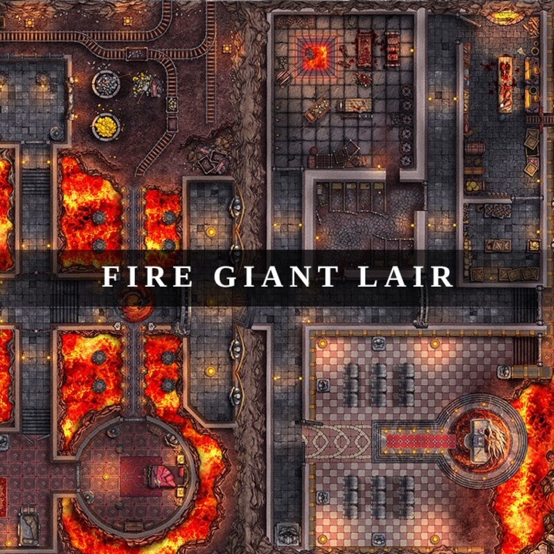 Dnd Fire Giants - Etsy