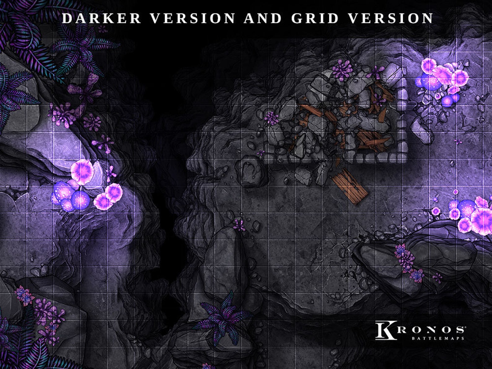 Underdark Serpents Pass, 4k Dnd Battle Map, D&D, Battle Map, Dungeons ...