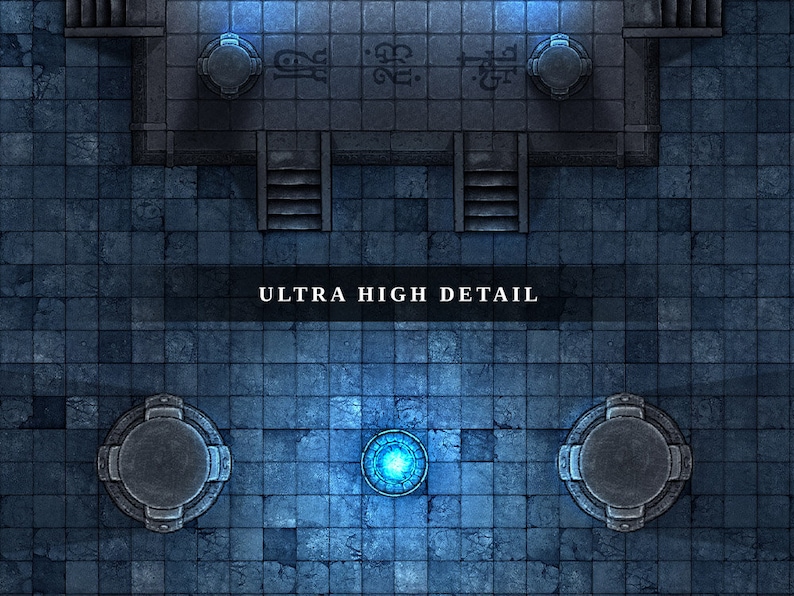 Frost Giant's Tomb Digital Battlemap, Dnd Battle Map, Digital Battle ...