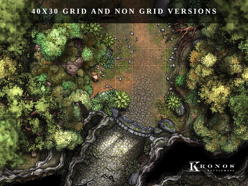 Ancient Tomb Battle Map: D&D 5e, VTT (digital Map) - Etsy