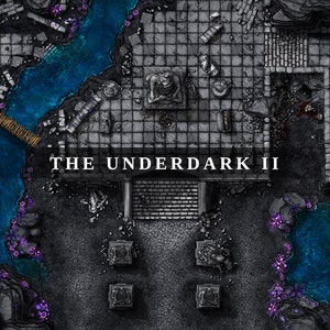 Underdark Ruins Battlemap: 40x30 Dnd Map (digital Download) - Etsy