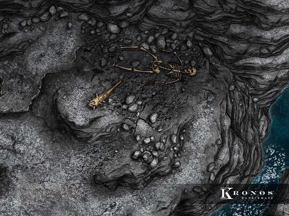 Mountain River Valley Digital Battlemap Dnd Battle Map D&D - Etsy