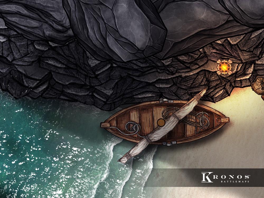 Pirate Cave Battlemap, Dnd Battle Map, D&D, Dungeons and Dragons, 5e ...