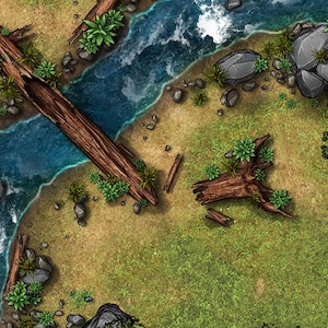 Forest Encounter Animated Battlemap , Dnd, Battle Map, Dungeons and ...