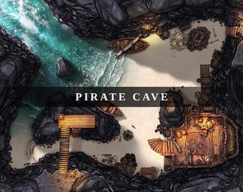 Ship Battlemap, Dnd Map, D&D, Battle Map, Dungeons and Dragons, 5e ...