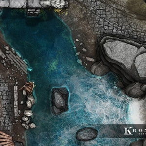 Abandoned Village Battlemap, Dnd Battle Map, D&D, Battle Map, Dungeons ...