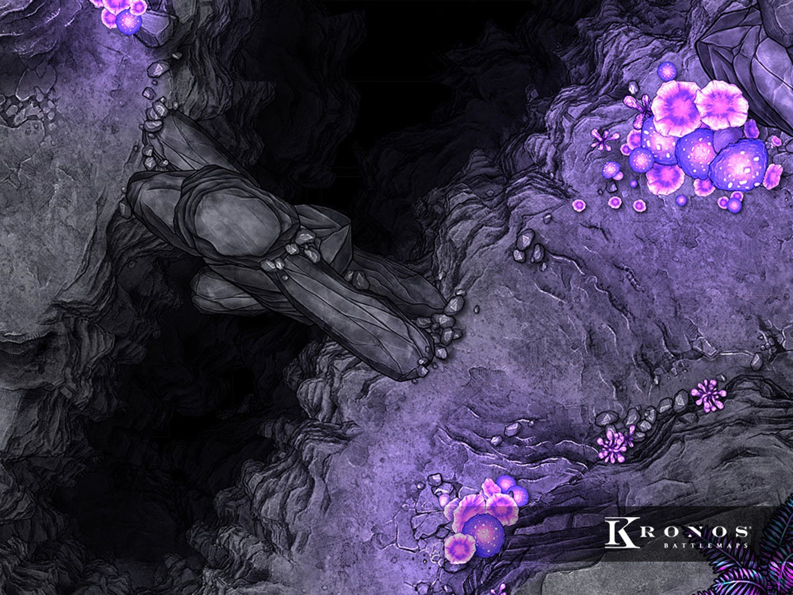 Underdark Serpents Pass, 4k Dnd Battle Map, D&D, Battle Map, Dungeons ...