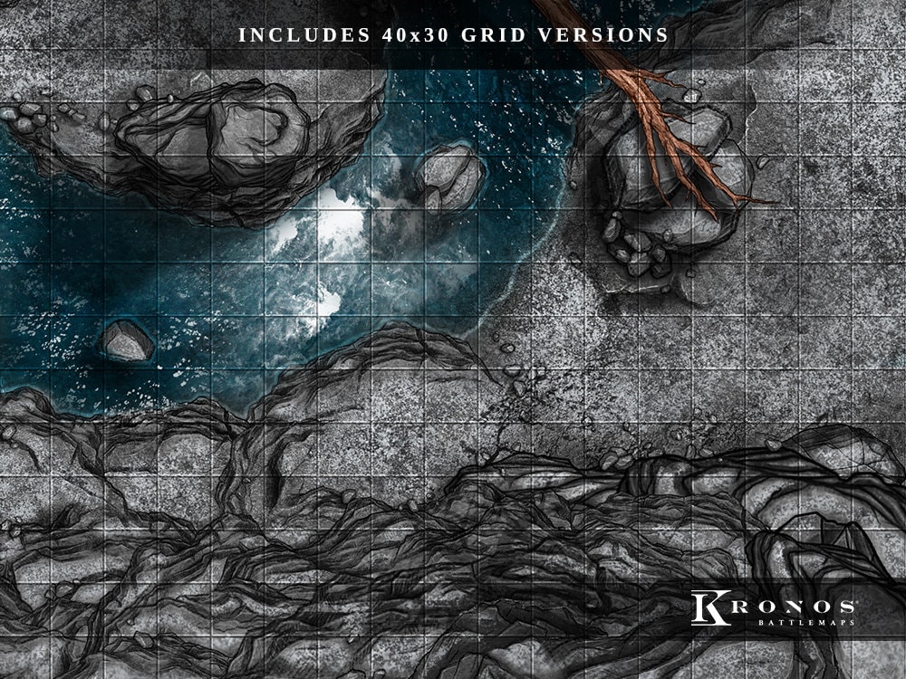 Mountain River Valley Digital Battlemap, Dnd Battle Map, D&D, Dungeons ...