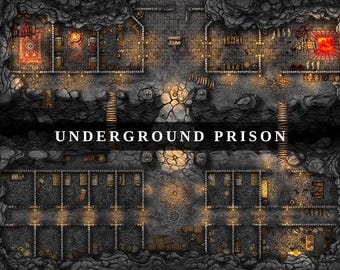 Underdark Trail Battle Map, Dnd Battle Map, D&D, Battlemap, Dungeons ...