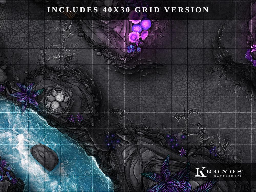 The Underdark Digital Battlemap, Dnd Battle Map, D&D, Dungeons and ...