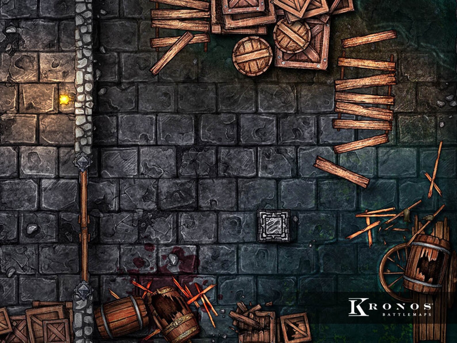 Wine Cellar Dnd Battle Map: 4k Digital Dungeon (VTT) - Etsy