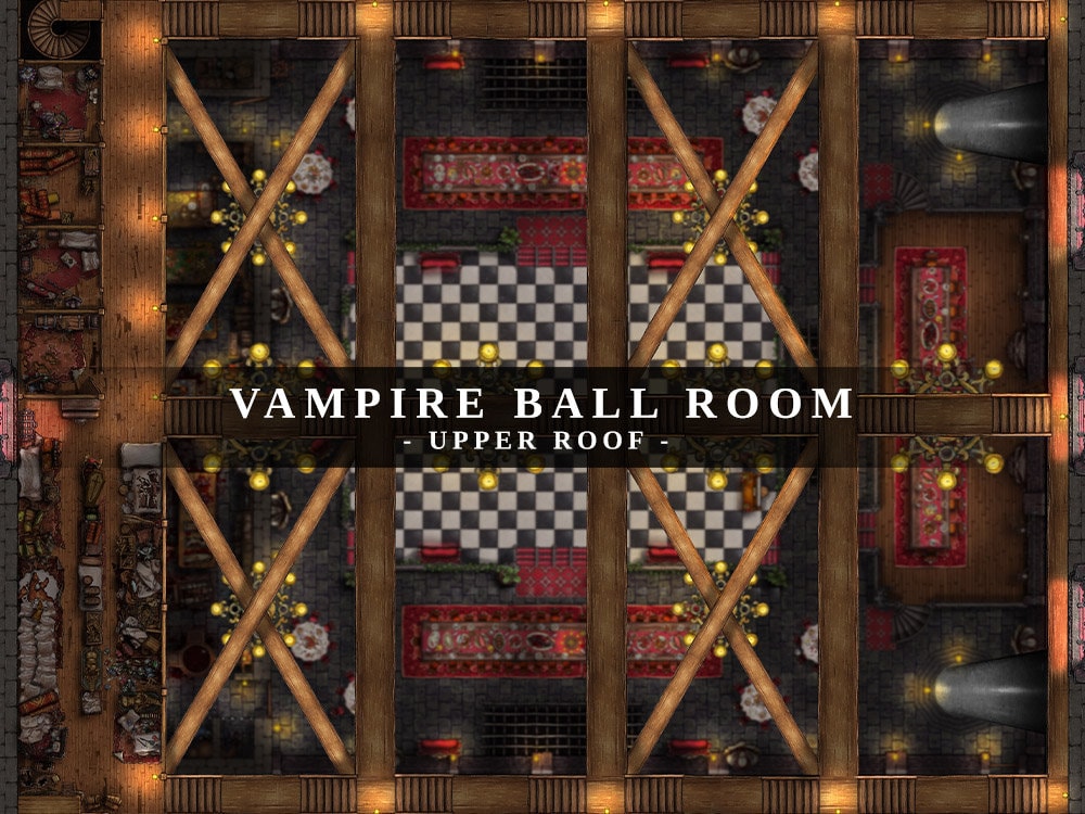 Vampire Ballroom, Battlemap, Dnd Battle Map, D&D, Battle Map, Dungeons ...