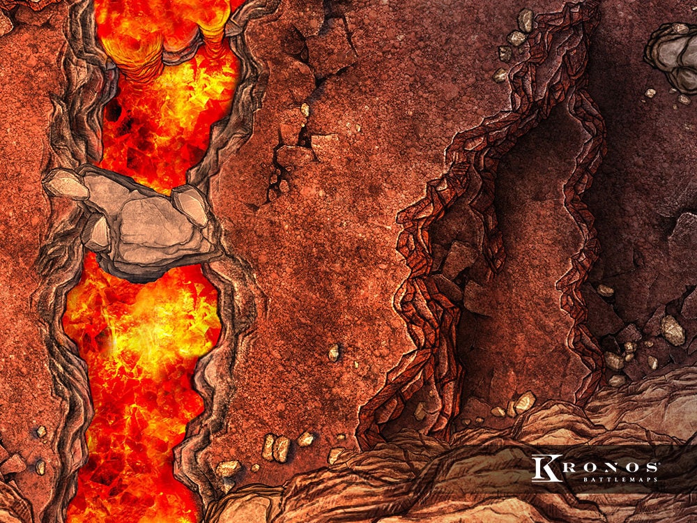 Fire Dragon Lair Battlemap: 4K Dnd Map (digital Download) - Etsy