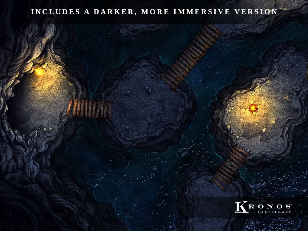 Drowning Cavern Battlemap, Cave, Dnd Battle Map, D&D, Cave, Dungeons ...