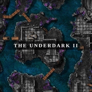 Underdark Ruins Battlemap: 40x30 Dnd Map (digital Download) - Etsy