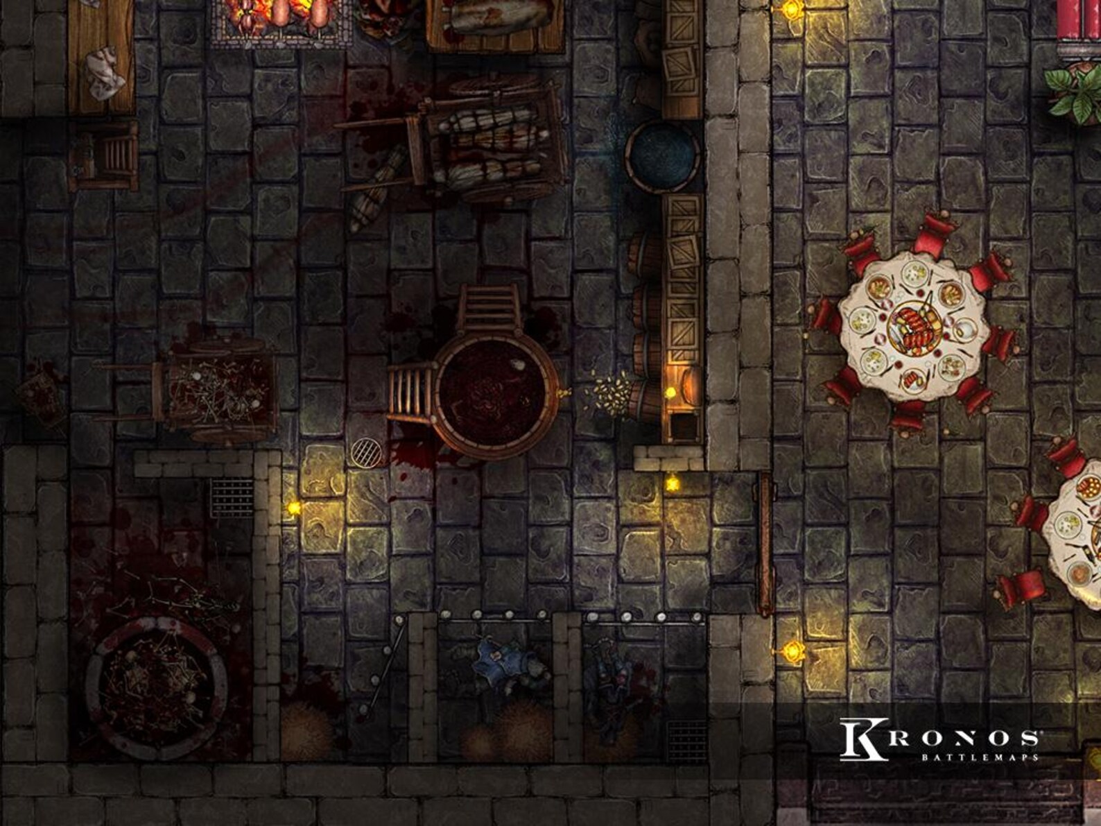 Vampire Ballroom Battlemap: Dnd 5e Digital Map (39x52) - Etsy