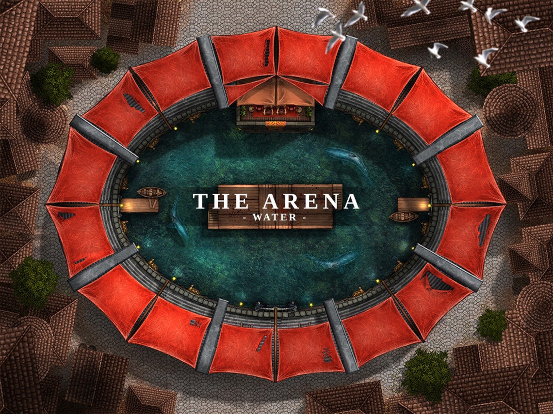 The Arena Variations Battlemap, Battle Map, D&D Battle Map, Dungeons ...