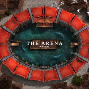 Arena Battlemap, D&D 5e (digital Map) Map Variation Pack - Etsy