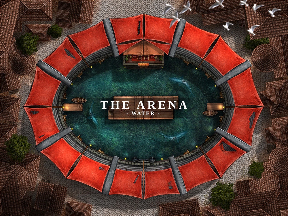 The Arena Variations Battlemap, Battle Map, D&D Battle Map, Dungeons ...
