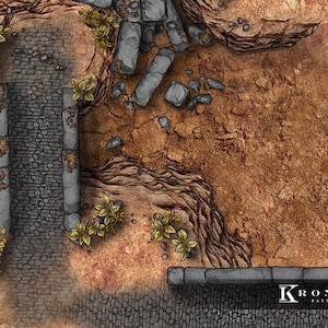 Swamp Ruins Bundle Battlemap, Dnd Battle Map, Battle Map, Dungeons and ...