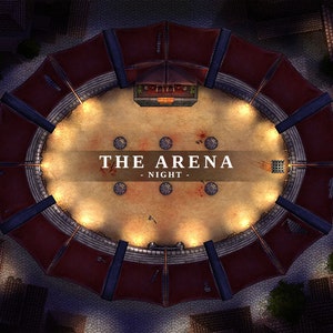 The Arena, Battlemap, Dnd Battle Map, D&D, Battle Map, Dungeons and ...