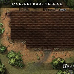 Abandoned Farmhouse Battlemap, Dnd Battle Map, D&D, Battle Map ...