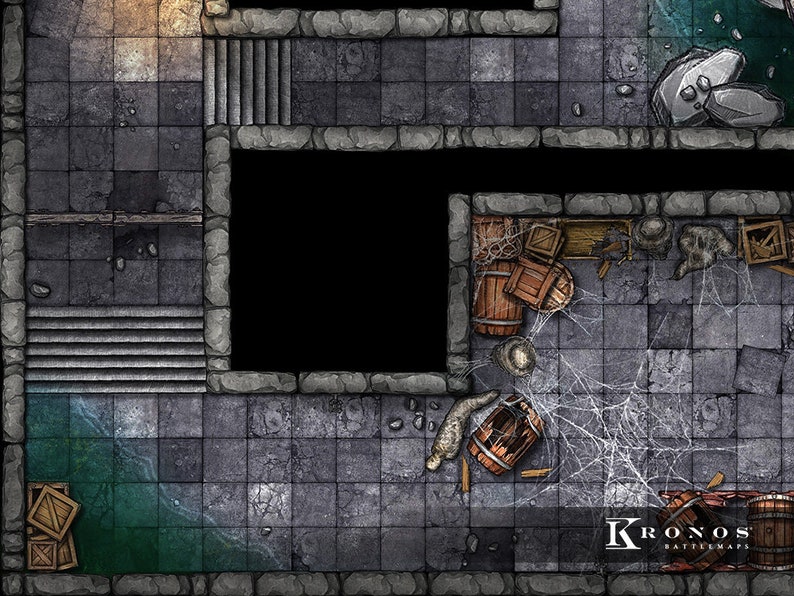 Spider Basement Dungeon Battle Map: 20x15 Dnd 4k (digital Map) - Etsy