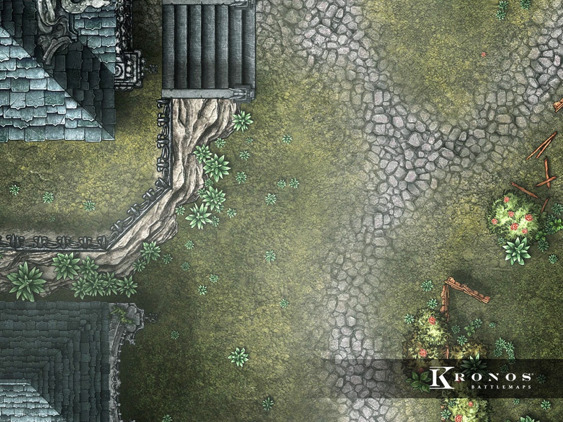 Graveyard Battle Map: 4k Dnd 5e Map (digital Download) - Etsy