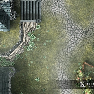 Graveyard Battle Map: 4k Dnd 5e Map (digital Download) - Etsy