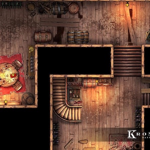 Evil Cult Basement Hideout, 4k Dnd Battle Map, (digital Map) - Etsy
