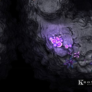 Underdark Serpents Pass Battle Map: 40x30 Dnd 5e (digital Map) - Etsy