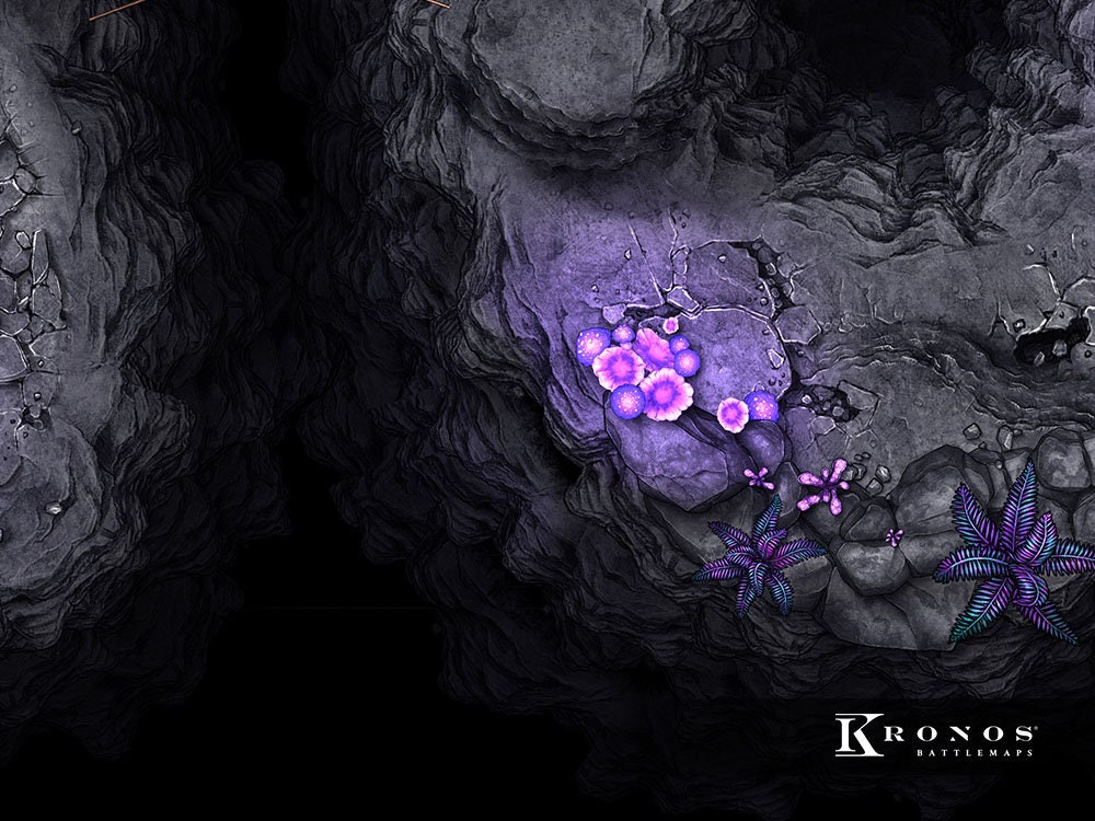 Underdark Serpents Pass, 4k Dnd Battle Map, D&D, Battle Map, Dungeons ...