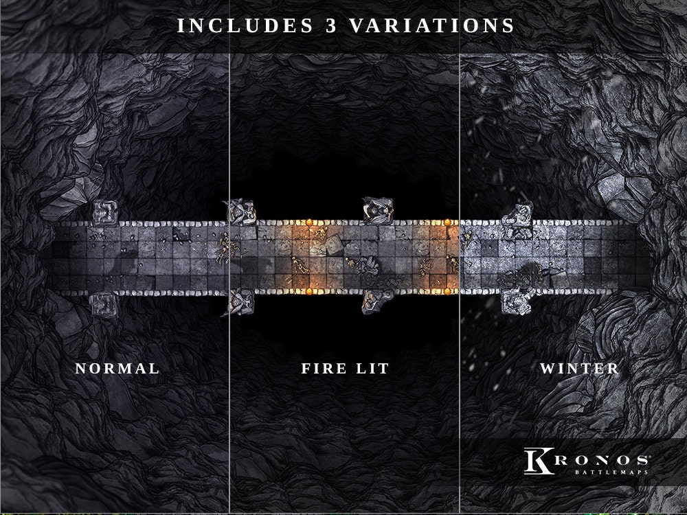 Underdark Bridge Battlemap: D&D 5e, VTT, Roll20 (digital Map) - Etsy