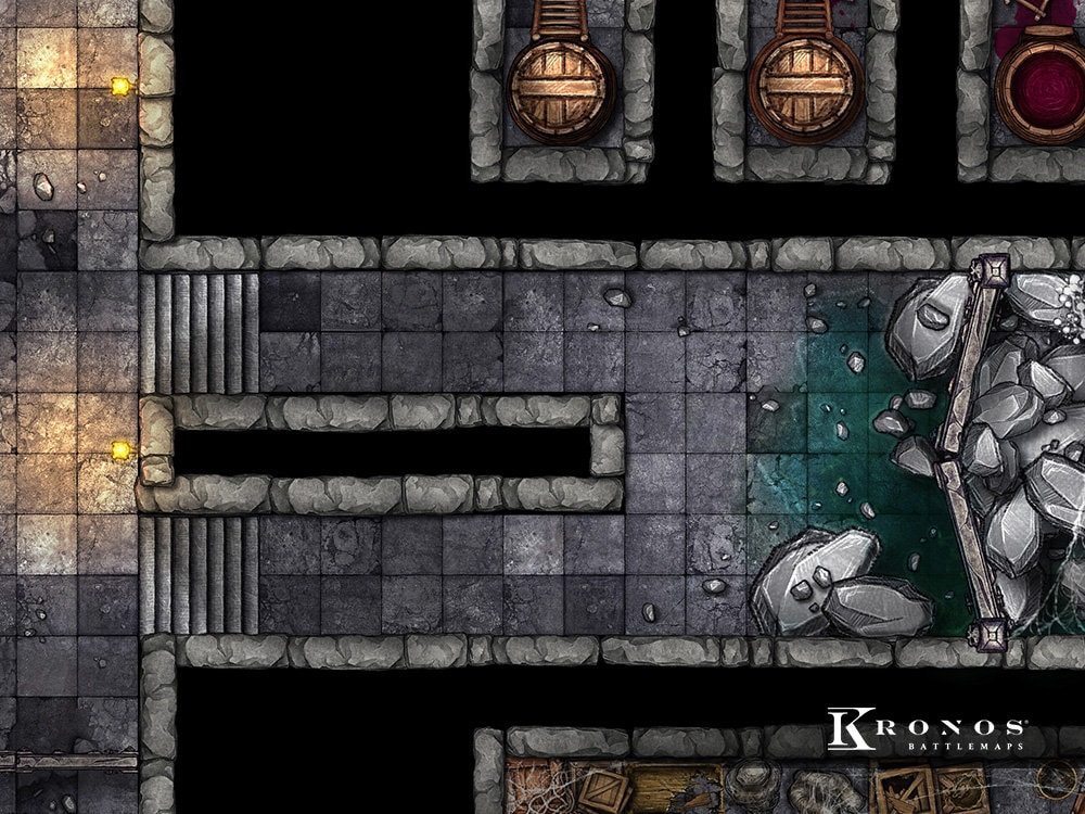 Spider Basement Dungeon Battle Map: 20x15 Dnd 4k (digital Map) - Etsy