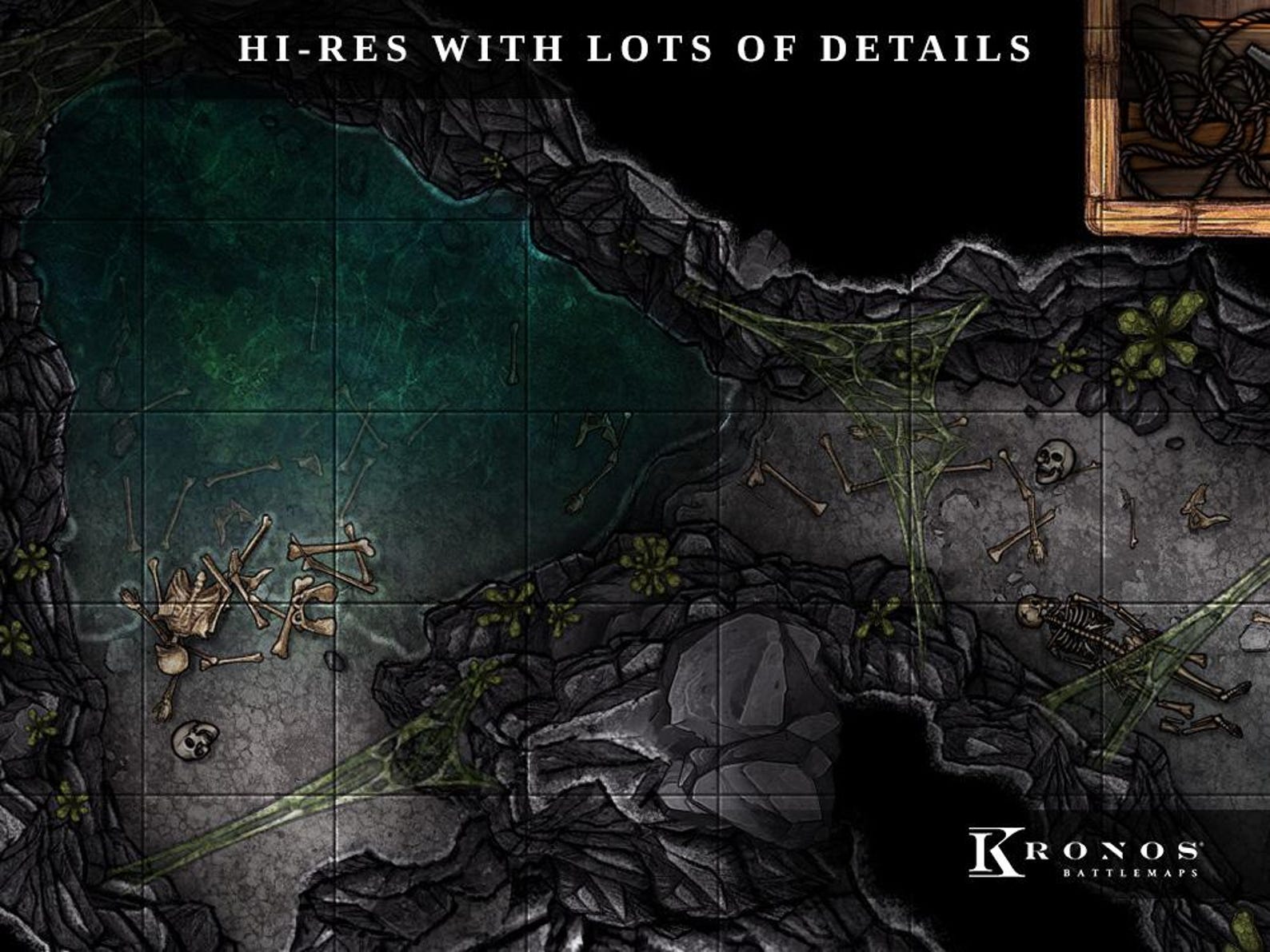 Evil Cult Basement Hideout, 4k Dnd Battle Map, (digital Map) - Etsy