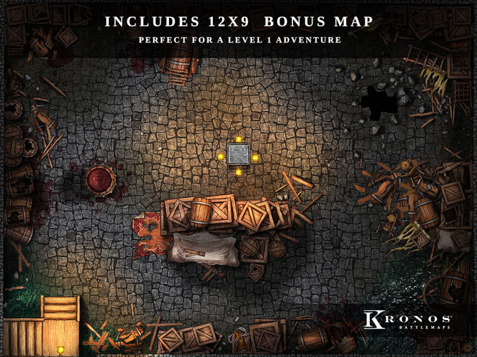 Wine Cellar Dnd Battle Map: 4k Digital Dungeon (VTT) - Etsy