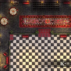 Vampire Ballroom, Battlemap, Dnd Battle Map, D&D, Battle Map, Dungeons ...